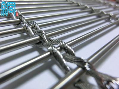 China Stainless Steel Architectural Decorative Wire Mesh cladding cable mesh for sale
