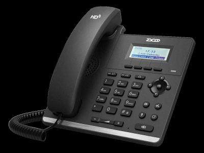 China 2-lijns VoIP-telefoonsysteem Desktopondersteuning PoE voor middenmanagers Te koop