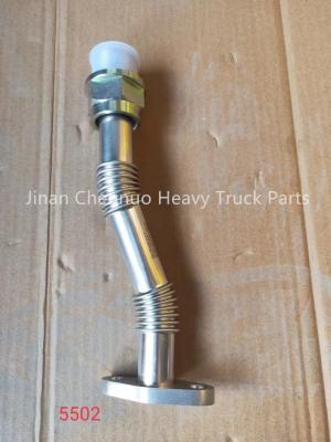 China Shandeka C7H 202V05703-5502 Refuerzo de retorno del aceite de la tubería de camión pesado en venta