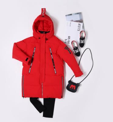 China Designer Children'S Clothing Wholesale Outdoor Hooded Girl Coat High Quality Winter Duck Down Jacket for sale