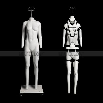 China Pop fashion high quality female full body invisible ghost mannequin for sale