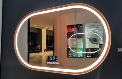 Cina ODM dell'OEM retroilluminato ovale dello specchio 4200K della decorazione moderna in vendita