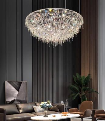 Cina Lussureggiante in stile egiziano italiano Luce lussuoso lampadario di cristallo Soggiorno High End Villa Hotel Ristorante Pengdant Luce in vendita