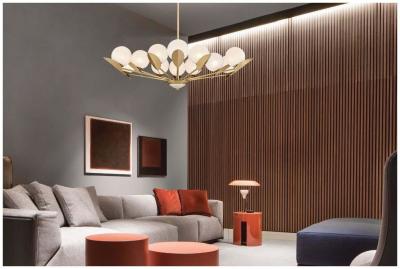 China Bronze Glas Anhänger Kronleuchter Lichter 2700K/3000K/3500K zu verkaufen
