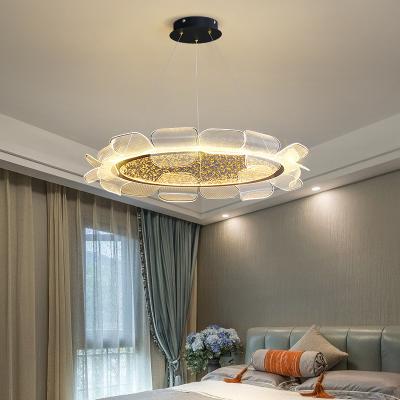 Cina Luce da soffitto acrilica moderna dorata e limpida Alta luminosità in vendita