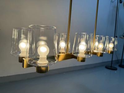China 42in 8 licht Contemporary Gold Island kandelaar verlichting Home Foyer ingang for sale