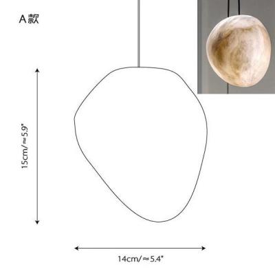 China Combination Irregular  Customized Moden Alabaster Decorative Chandelier To Family Hotel Cofeshop Linear Art Chandelier for sale