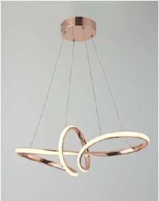 Китай Золото Северная Европа Современное алюминиевое освещение для дома Хром светодиодный люстра подвесный свет продается