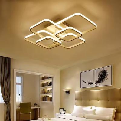 China Controle remoto Moderno estilo americano Seis cabeça retangular LED estudo acrílico teto luz 2- à venda