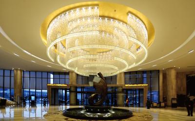 China Indoor Ceiling Chandelier Lamp Living Room Dining Room Modern Luxury Bronze Stainless Steel Glass Rod Led Pendant Light for sale