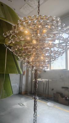 China Modern Luxury Chandelier for High Ceiling Hotel Home Staircase Stair for sale
