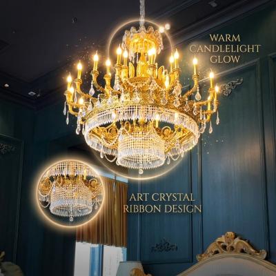 China Antique French Baccarat Crystal Chandelier European Style Creative for High End Club Lounge for sale