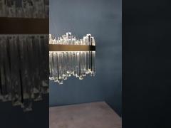 Luxury Pendant Lights K9 Crystal Pendant Chandelier