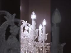 High End Crystal Candle Chandelier