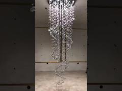 Op maat gemaakt kandelaars gekleurde kristal kandelaar kunst en licht en schaduw uitdrukking