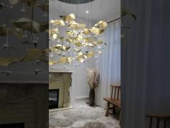 Het Licht drukknop van de de LEIDENE Clustertegenhanger van 1W voor Trappenhuis die Lichte Inrichtingen hangen