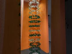 Hotel Cristallo candelabro Bar Salotto Grande Ingegneria Luce Verde Trasparente Lampada Di Vetro Di Pietra Lampada Personalizzata