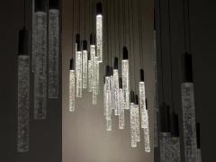 Drie acryl cilindrische slaapkamer Lichter woonkamer tv achtergrond wandlamp minimalistische lichter