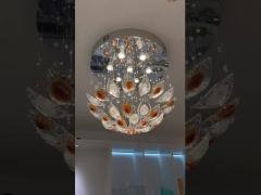 Aanpasbare toegangskandelaar DY2838 Goudkristal Kleine vierkant doos 61 * 370mm Volledig ontwerp en monster aanpassing
