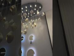 G9 van de het Plafond Lichte Multigrootte van de Bloemblaadjetegenhanger Ceramische de Bloemtegenhanger Lichte 85V aan 265V