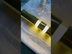 현대 LED 크리스탈 웨이브 대형 로이어 캔들리어 라이트 커스텀