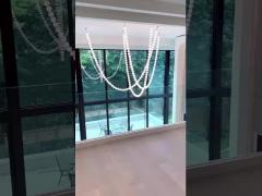 15 KG Kristall Fußball Alles Kupfer Kristall Licht Luxus Wohnzimmer Wohnung Villa Wohnzimmer Drehsteig Treppe Lange Anhängerlampe