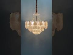 Sales Lobby Luxury Crystal Light Non-Standard Project Shopping Mall Villa Exhibition Hall Round Led