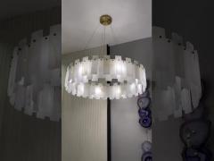 Customized Large Hotel Project French Golden Empire Crystal Chandelier