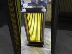 Customized Modern Luxury Large High Ceiling Multi Color Hanging Glass Crystal Glass Chandeliers for