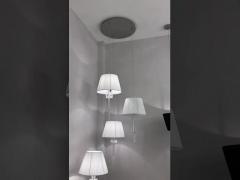 Hotel Lobby Restaurant Meeting Room Club Villa Sales Department Living Room Creative Art Leaf Crysta