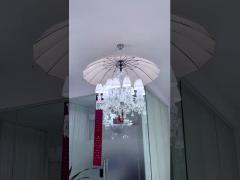 현대 스타일 유리 장식 조명 호텔 로비 커스텀 대형 프로젝트 실내 LED 핸드 불린 유리 예술 사다리