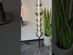 Φωτισμένος κεραυνός οροφής Luxury Art 1 Piece Glass Pendant Light Hand Blown Glass Chandelier Gold Crystal Hotel Villa Custom Modern