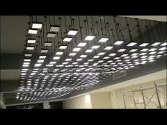 Customizable Modern Nordic Crystal Chandelier LED Lighting Adjustable Height