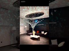Romantic Crystal Chandeliers Lamps Luxury Living Room Bedroom Banquet Hall Decoration LED Chandelier