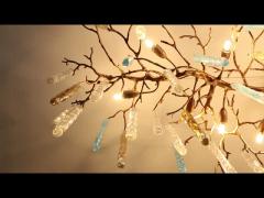 See Why Choose CE ISO9001 High End Custom Pendant Lights 10m2 To 15m2 Tree Branch Pendant Lights