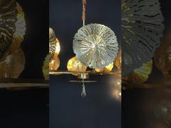 Luxury Lobby Chandelier Modern LED Crystal Light