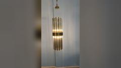 Customized Hotel Foyer LED Crystal Chandelier Grand Lobby Pendant Lighting Luxury Villa Club Dec