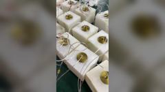 View 15m2 90RA Modern Decorative Lamps Luxury Chandelier Light For Home PSE CE Demo