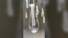 LED E14 Crystal Candle Chandelier 5 To 10m2 High Light Transmittance