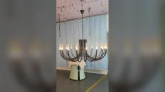 Modern Crystal Candle Chandelier Elegant Home Lighting