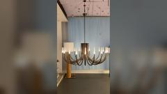 Modern European Crystal Candle Chandelier for Home Decor