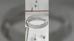 Kitchen Island Marble Pendant Light Modern Alabaster Brass Chandelier