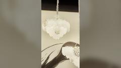 Italian Colorful Luxury Crystal Chandeliers Modern Glass Hanging Lamps Hotel Pendant Ceiling Lightin