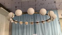 LED Energy Saving Glass Pendant Lamps Dining Room Restaurant Chandelier 25-30M2