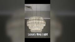 Modern Ring Chandelier Elegant Lighting