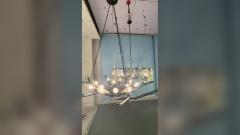Luxury Spiral Crystal Chandelier for Modern Homes