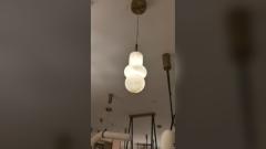 See Why Choose Spanish Marble Luxury Crystal Pendant Chandelier Light Custom Hanging Fixture Hotel