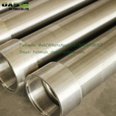 China v wedge wire screen filter strainers deep well water pipes With threaded ends for sale