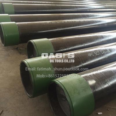 China Steel Pipes Tubing/oil pipe/oil tube API 5CT P110 casing steel tube for sale