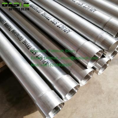 China API ISO base pipe & perforated screen pipe screen pipe for deep well drilling for sale